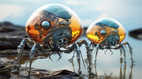 Premium Ai Image Biomimetic Robots Advanced Technology Innovative
