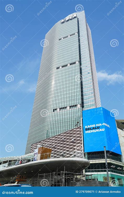 Jakarta November 9 2022 Bca Tower The Bca Building On Jalan