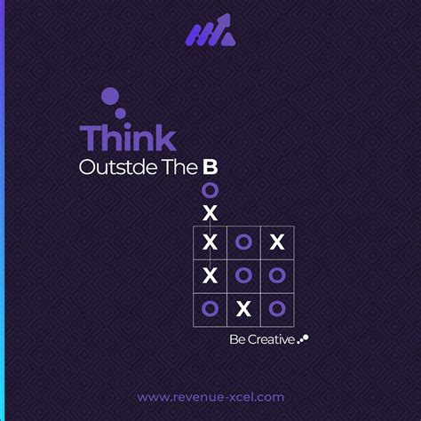 Think Outside The Box Be Creative 🧠 Innovation Starts Where The Ordinary Ends At Revenuexcel