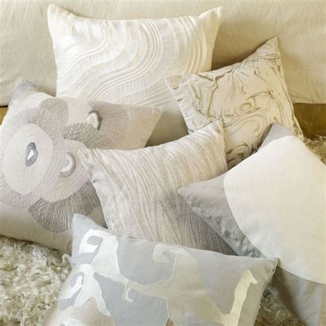 Sferra Kelly Wearstler Tides Onyx Eclipse Putty Linen Cord Decorative