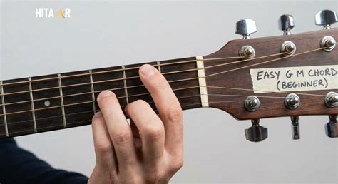 Easy Gm Chord Guitar Version For Beginners Hitaar