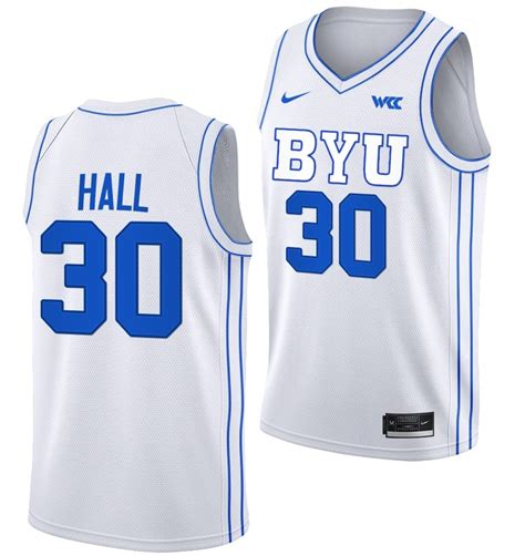 Trending Now Buy New Dallin Hall Jersey 30 White