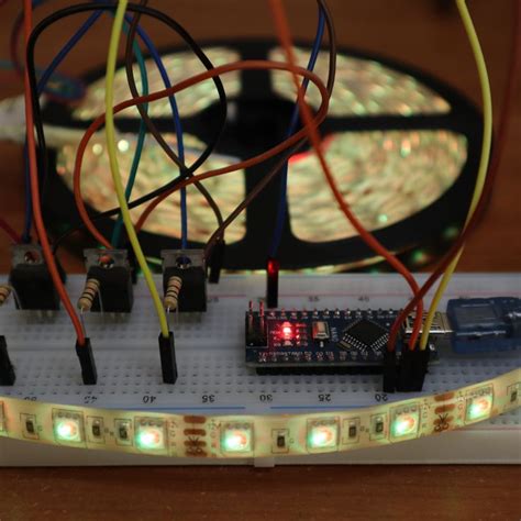 12v Rgb Led With Arduino Diy Usthad