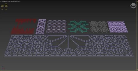 Free 3d Partition Pattern Model Turbosquid 1473905