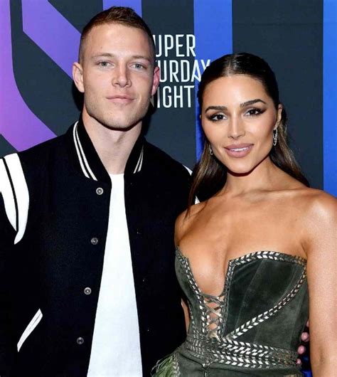 Christian Mccaffrey And Olivia Culpo Relationship History Started Dating In 2019 Current