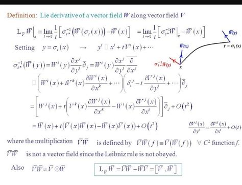 Solved This Is How To Find The Vector In The Lie Derivative Chegg