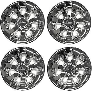 Gtw Drifter 8 Inch Golf Cart Wheel Covers Hub Caps Universal Fit Set