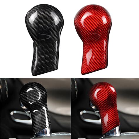 Koolstofvezel Auto Pookknop Cover Shell Voor Chevr Grandado