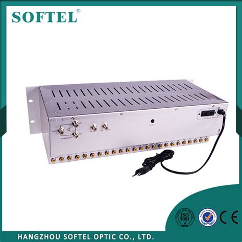 China 3ru Rack Mounted Chassis 24 In 1 RF CATV Modulator China 24 In 1 RF CATV Modulator 3ru