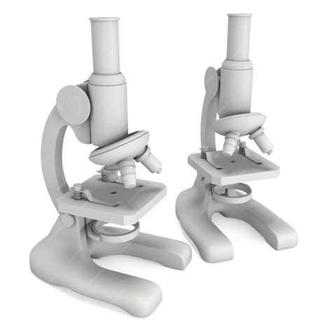 Premium Photo Microscope Biology School Laboratory Equipment