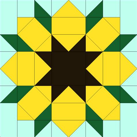 9 Pretty Barn Quilt Patterns Sunflower Patriotic And Modern