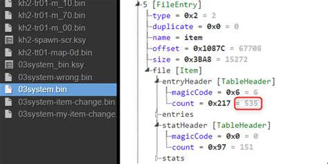 Kh Systemeditor Saving Without Changes Modifes The File Issue Openkh Openkh Github