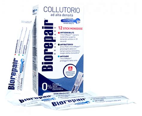Biorepair Ополаскиватель для рта в стиках - Biorepair Antibacterial ...