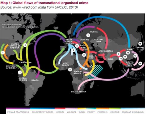 Organized Crime Map