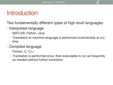 Ppt Introduction To Fortran Powerpoint Presentation Free Download