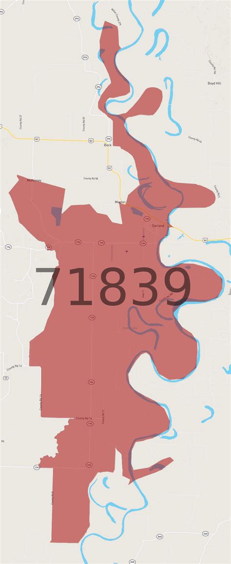 Zip Code 71839