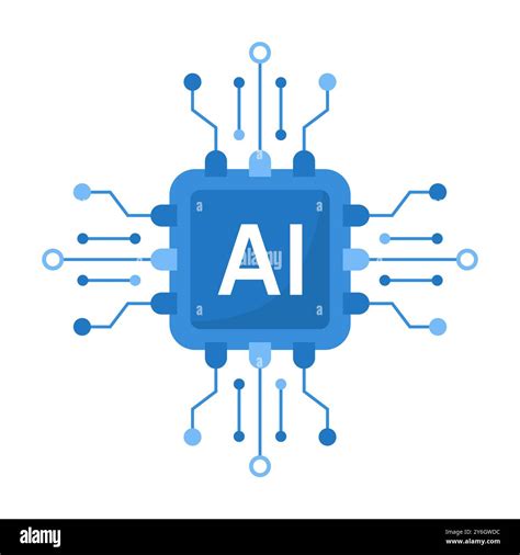 Schematic Representation Of Artificial Intelligence In The Form Of A