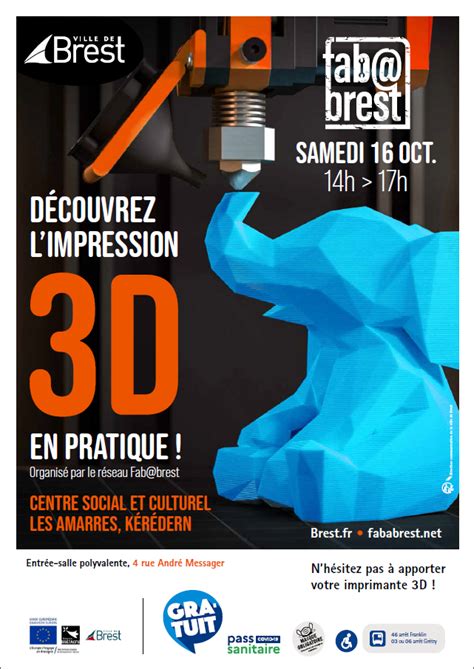 Atelier 3d Découverte De Limpression 3d En Pratique Fabbrest