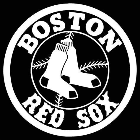 Red Sox Logo Black
