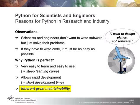 Python For High Performance And Scientific Computing Ppt
