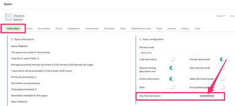 How To Set A Size Limit For Documents To Be Uploaded Athento