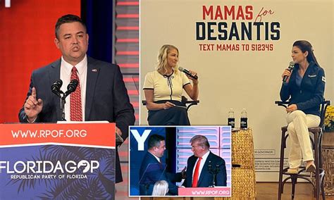 Florida GOP chairman DENIES raping woman who was in ménage a trois with him and Moms for