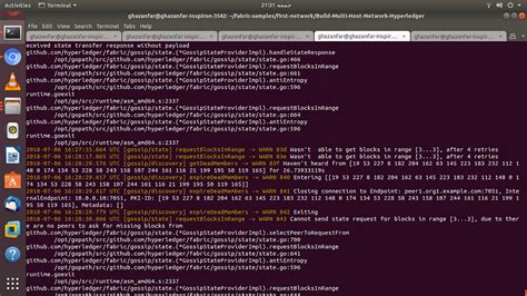 Hey Abdul Wahab I Keep Getting This Error In Peer0 By Ghazanfar