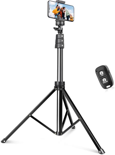 Sensyne 72 Phone Tripod And Selfie Stick Extendable Cell Phone Tripod Stand With Wireless Remote