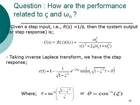 Chapter 4 Transient Steady State Response Analysis 1