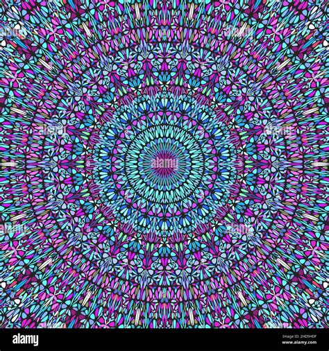 Oriental Dynamic Radial Flower Ornament Background Design Stock Vector Image And Art Alamy