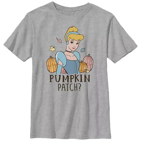 Disney Princess Cinderella Pumpkin Patch Princess Boys 6 20 Graphic Tee