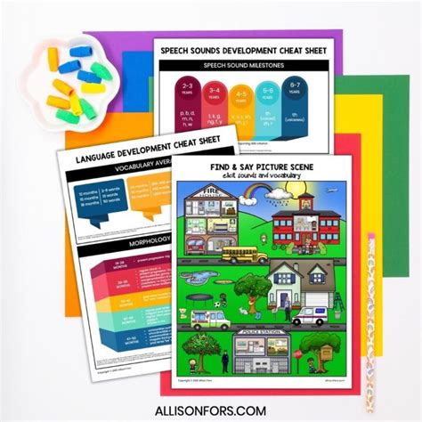 Free Downloads To Make Speech Therapy Screenings Easier Allison Fors Inc