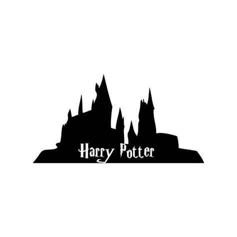 Hogwarts Logo Png Black And White