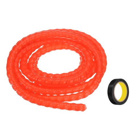 Spiral Cable Wrap 98ft 12mm Cable Management Sleeve Pp Insulation Cord