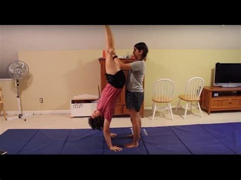 How to do a Handstand Forward Roll - YouTube
