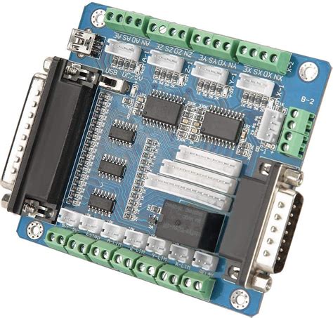 buy controller card motherboard mach3 interface 5 axis cnc interface adapter breakout board for