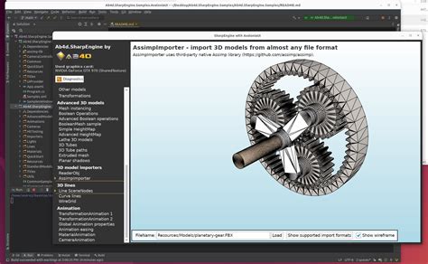 ab4d sharpengine cross platform vulkan based 3d rendering engine for