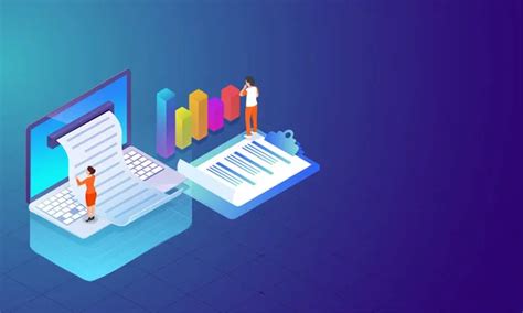 Responsive Web Template Design Isometric Illustration Miniature