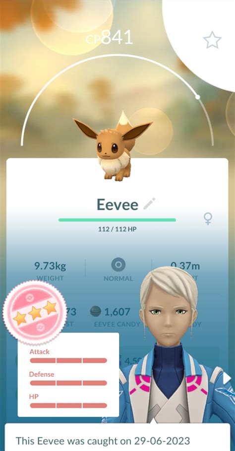 Finally A Hundo Looking For Eeveelution Advice R Pokemongomystic
