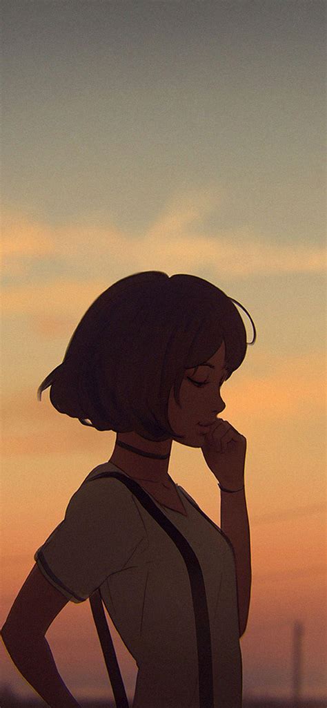 Aesthetic Anime Girl Iphone Wallpapers Top Free Aesthetic Anime Girl