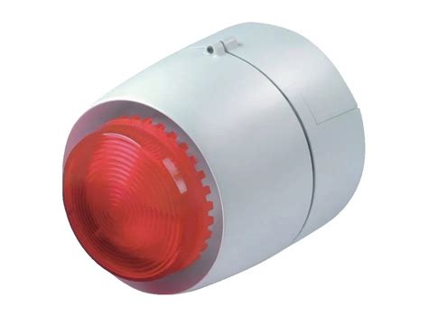 Red Led Flashing Beacon And 32 Tone Siren 24v Dc