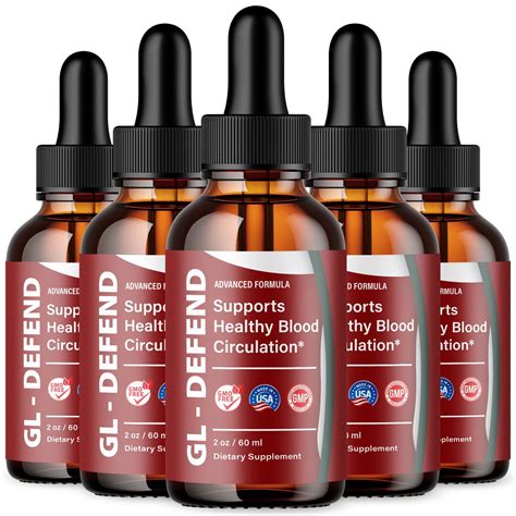 Gl Defend Advanced Formula Drops Natural Support Supplement Gldefend