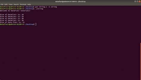 Strings In C C With Examples Quizzes DataFlair