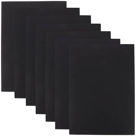 Unbranded 100 Pcs Paper Craft Black Sheets Diy Card Hand Crafting