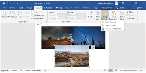 How To Overlay Pictures In Microsoft Word