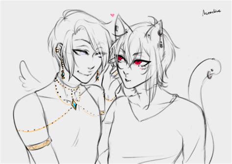 Valentines Day 2022 Cecil And Yunosuke By Mreline666 On Deviantart