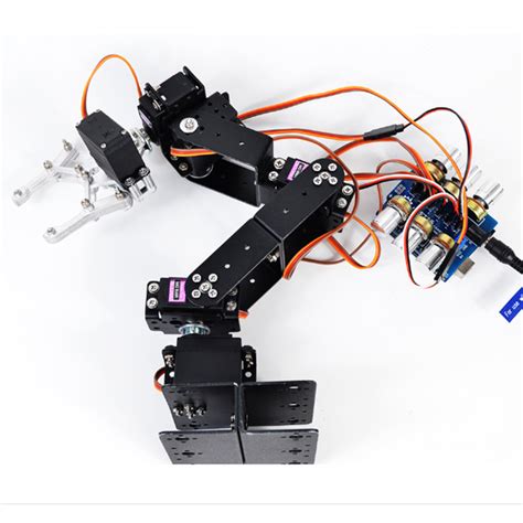 Small Harmmer DIY DOF Metal RC Robot Arm With Develop Board MG Servo Alexnld Com