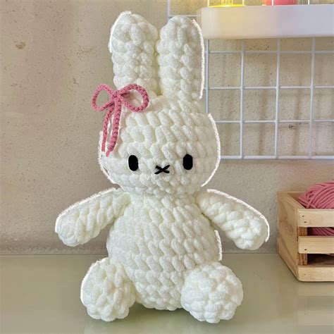 Create Your Own Miffy The Bunny A Free Crochet Pattern Chubbiesbyash