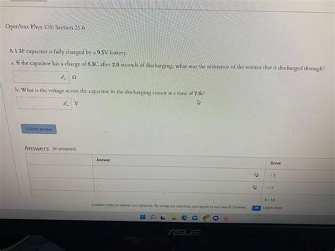solved openstax phys 101 section 21 6 a 1 3f capacitor is