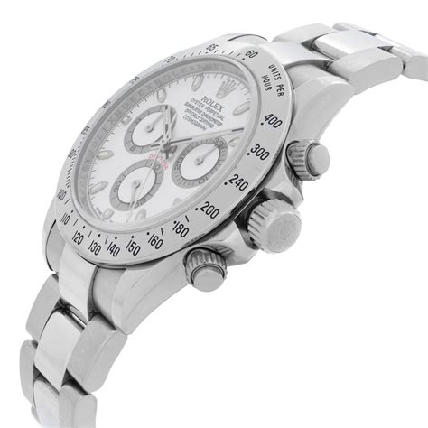 Rolex Daytona Cosmograph Stainless Steel White Dial Automatic Men Watch